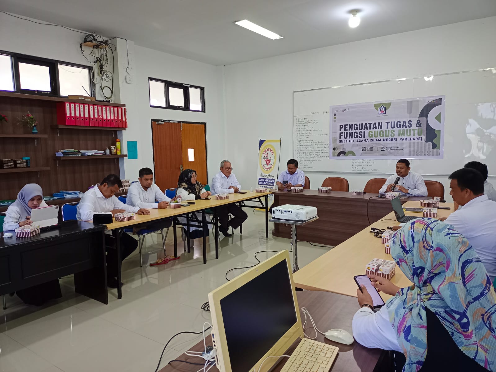 LPM Gelar Kegiatan Penguatan Tugas dan Fungsi Gugus Mutu | IAIN PAREPARE
