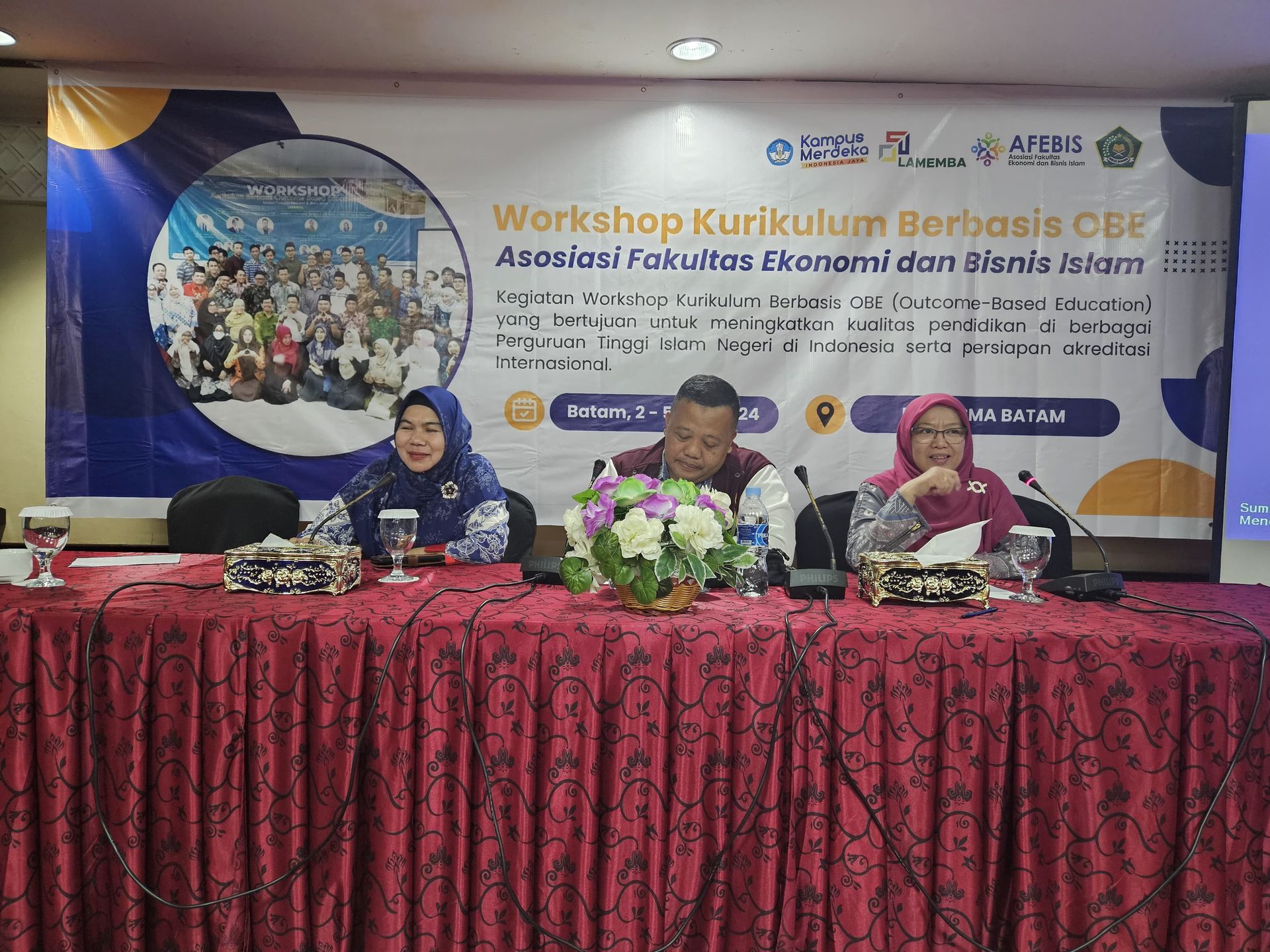 Dekan FEBI Hadiri Workshop Afebis untuk Implementasi Kurikulum OBE | IAIN PAREPARE