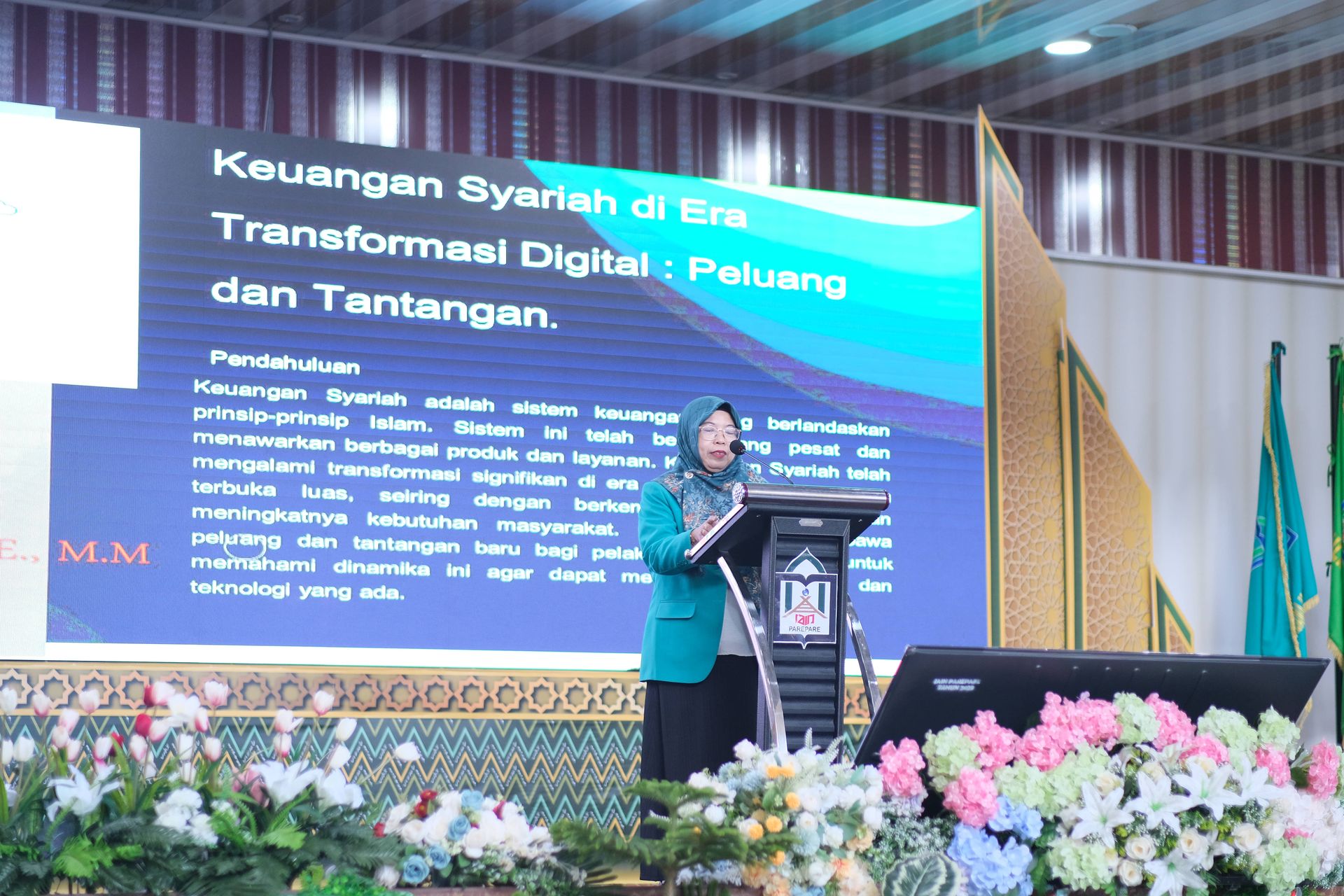 Orasi Ilmiah Syahriyah Semaun, Mengupas Keuangan Syariah di Era Transformasi Digital | IAIN PAREPARE